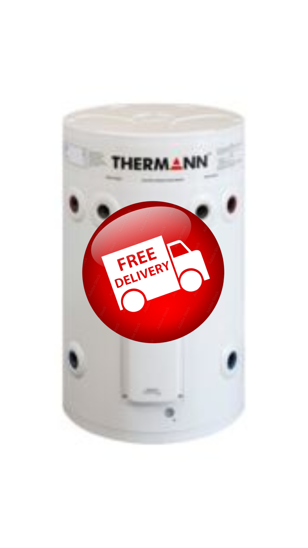 Thermann 50L 3.6kW Single Element Electric Hot Water System – hotwaterboss