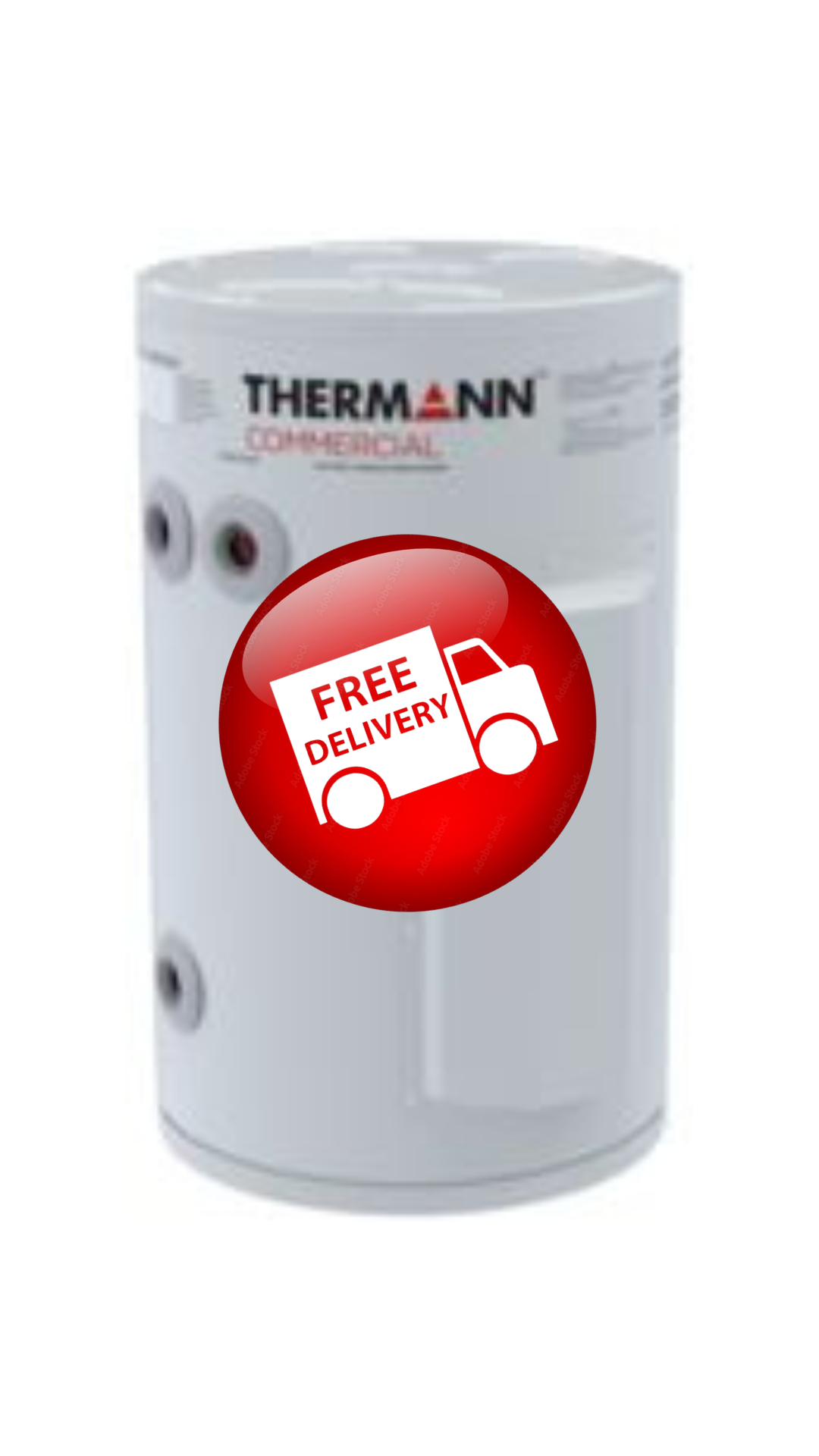 Thermann Commercial Electric Hot Water Unit 50L 3X3.6kW – hotwaterboss