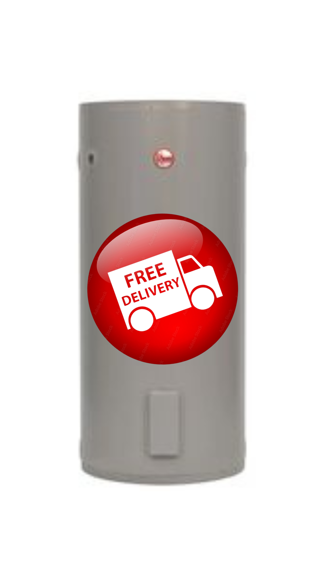Rheem 250L 3.6kW Single Element Internal / External Electric Hot Water ...