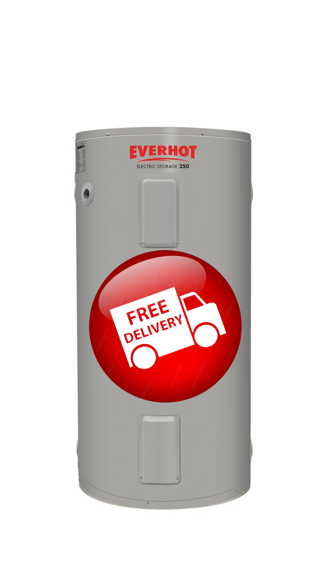 Everhot 250L 3.6kW Twin Element Electric Hot Water System – hotwaterboss