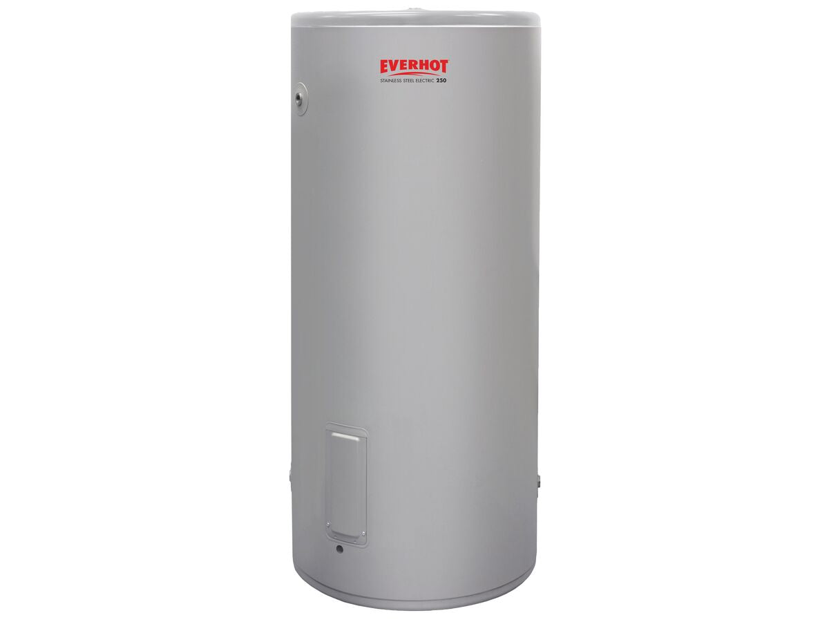 Everhot 250L 3.6kW Single Element Stainless Steel Electric Hot Water S ...